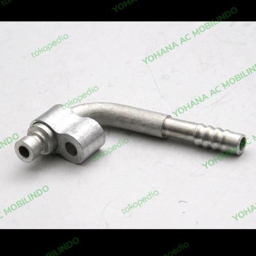 Jual fitting pipa ac mobil fleksibel almunium bengkok ukuran ⅜ r134a ...