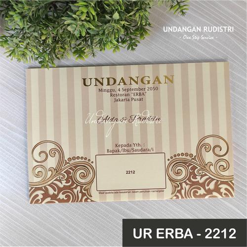 Jual Undangan Pernikahan UR ERBA 2212 Lipat 2 - Kab. Tangerang ...