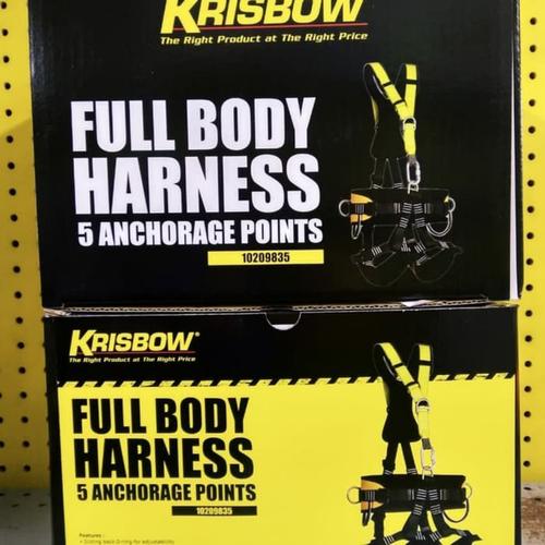 Jual KRISBOW FULL BODY HARNESS 5 ANCHORAGE POINST 10209835 - Jakarta ...