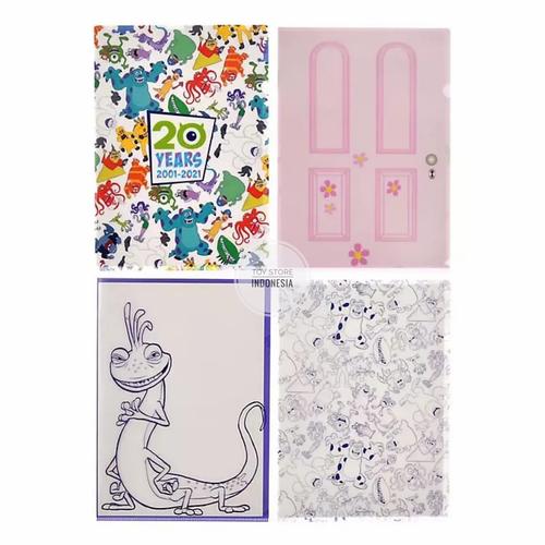Jual ORIGINAL DISNEY MONSTER UNIVERSITY FOLDER SET 20 YEARS ANNIVERSARY ...