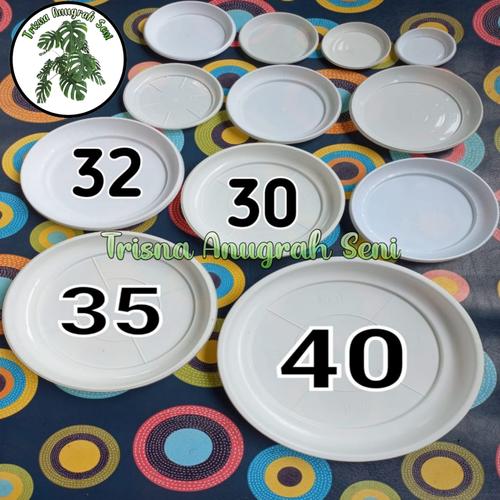 Jual Tatakan pot bunga/alas pot tanaman/alas pot bunga 40 35 32 30cm ...