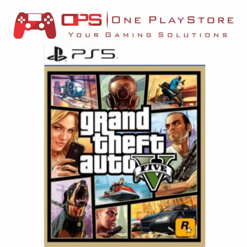 Jual PS5 GTA 5 / GTA V Grand Theft Auto 5 R3 (Region 3/Asia) - Reg 2 EU ...