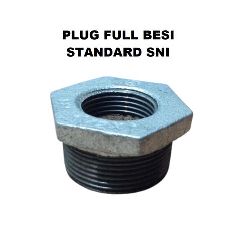 Jual Verlop Ring Besi 1 1/4 x 3/4 Fitting Pipa Drat Luar Dalam Flok ...