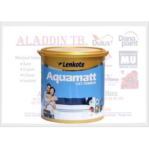 Jual CAT TEMBOK LENKOTE AQUAMATT TINTING/ READY SEMUA WARNA/ 25KG PAIL ...