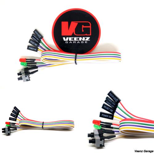Jual Kabel Tombol Power Reset Button Switch Front Panel LED PC Komputer ...