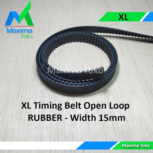 Jual XL Timing Belt Open Loop RUBBER Lebar 15mm Per 50CM Width 15mm - Harga Per 50CM - Kota ...