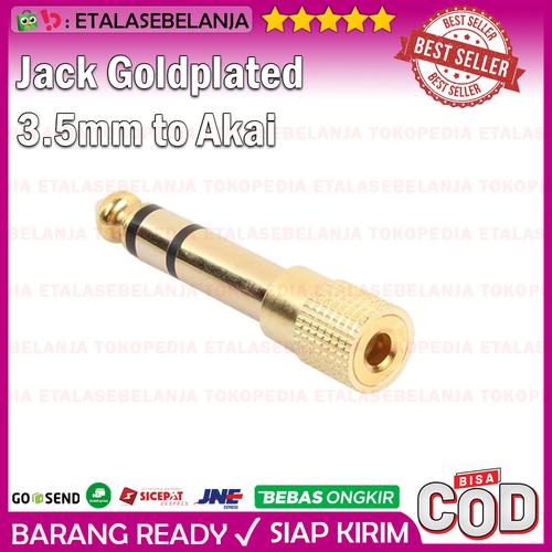Jual Konverter Jack Mic Kecil Ke Mic besar - Phone To Akai - K / B ...