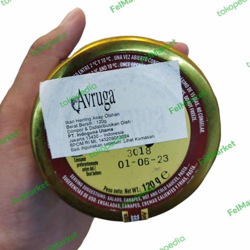 Jual avruga caviar herring | ikan herring asap olahan | 120 grm ...