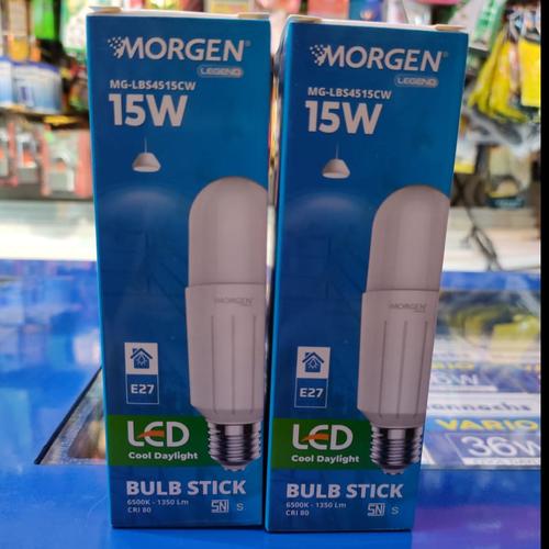 Jual Lampu LED Bulb Stick 15W -15 Watt E27 Natural White 4000K MORGEN ...