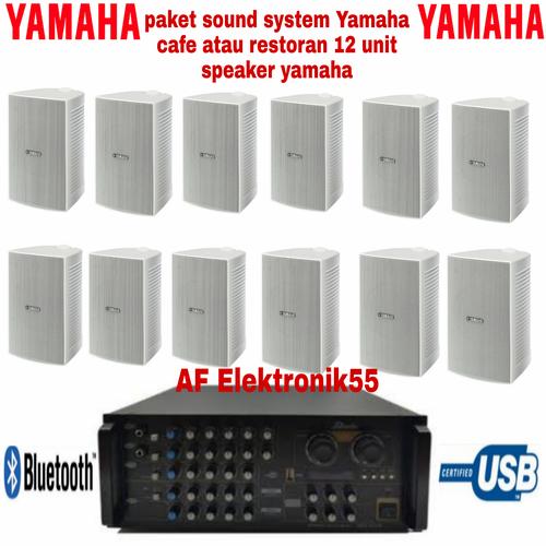 Jual Paket Sound System Yamaha Cafe Atau Restoran 12 Unit Speaker ...