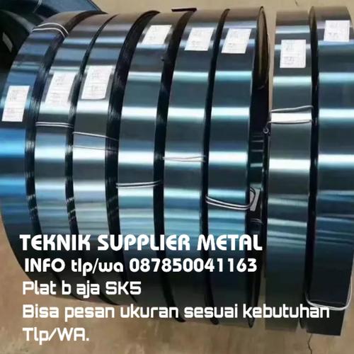 Jual Plat Baja Spring SK5 0,3mm x 100mm x 500mm - plate baja - Jakarta ...