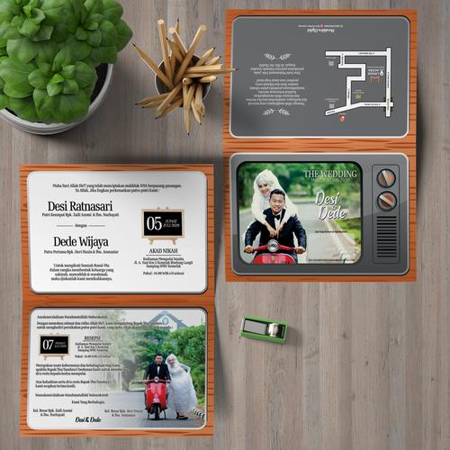 Jual Cetak Undangan Full Colour Bisa Costum Design - Kab. Bandung Barat ...