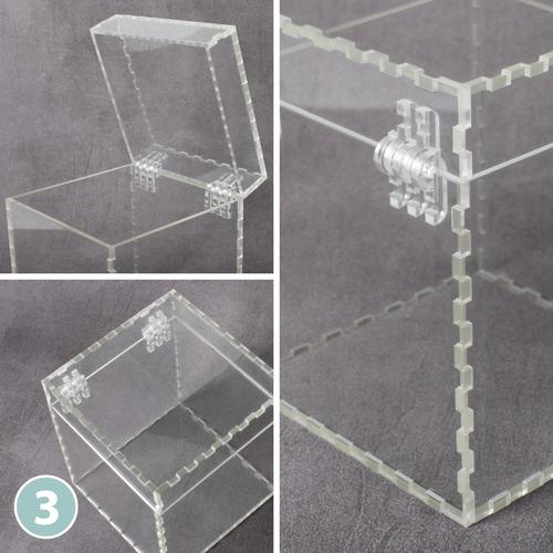 Jual DIY Custom Box Wadah Penyimpanan Storage Multifungsi Akrilik Laser ...