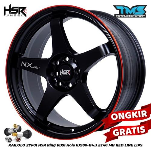 Jual Velg Mobil Palang 5 Ring 18 Lubang 4 For-Brio Mobilio Swift Lebar ...