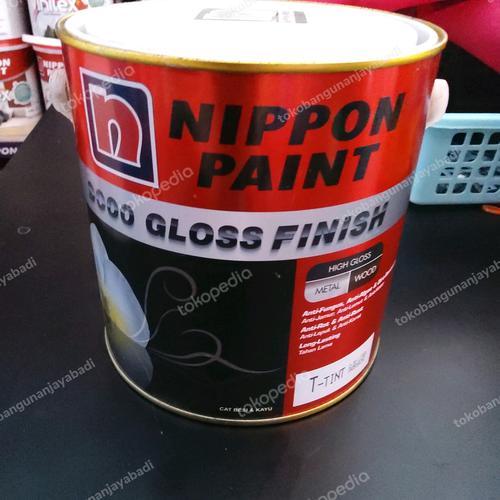 Jual CAT Minyak Nippon 9000 high gloss finish utk kayu dan besi - Putih, 1kg - Jakarta Utara ...