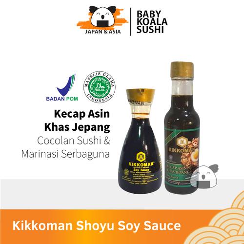 Jual KIKKOMAN SHOYU HALAL 150ml | Kecap Asin Jepang | Soy Sauce All ...