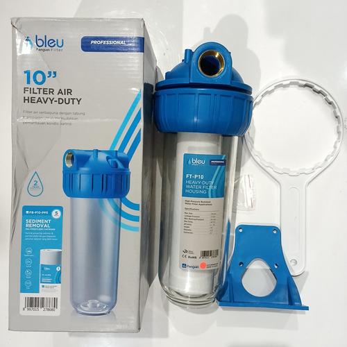 Jual Filter Air Bleu by penguin 10" + Kartrid PP / Water Filter Housing ...