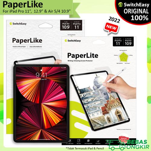 Jual Paperlike Screen Guard iPad Pro 11" 12.9" Air 4 2021 SwitchEasy ...