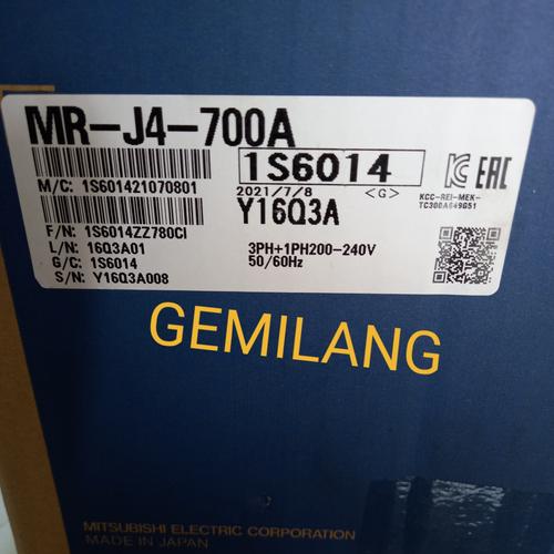 Jual AC Servo amplifier MRJ 4700A Made in japan - Kab. Bekasi ...