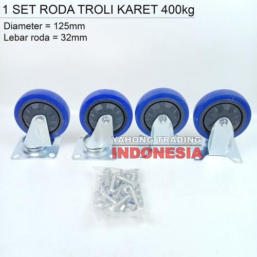 Promo Roda Troli Universal Trolley Wheel 1 Set 400kg - Jakarta Barat ...