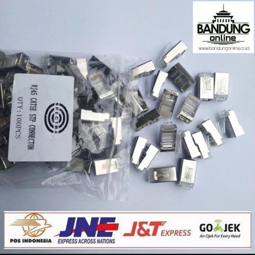 Jual Spectra RJ45 Cat6 Original UTP FTP STP Metal Indoor Outdoor - UTP ...