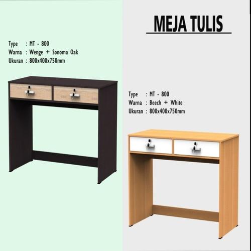 Jual Meja Tulis/ Meja Kerja Lebar MK80 cm Desk meja MT800 Kingdom ...