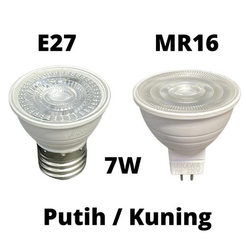 Jual Lampu Halogen LED COB 7W E27 MR16 Putih / Kuning - E27 Kuning ...