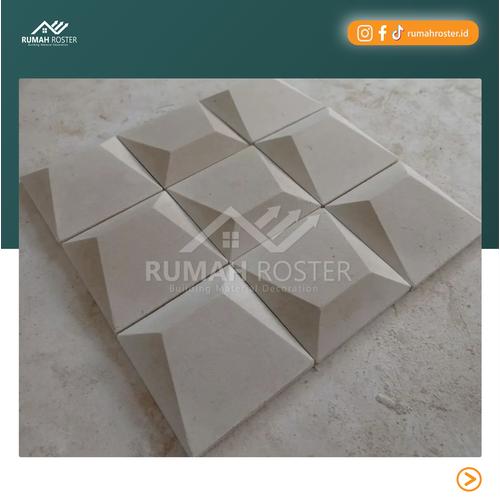 Jual Bata Tempel Mozaik 3D / Bata Hias / Wall Cladding 20 X 20 cm ...