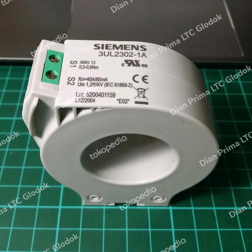Jual Siemens RESIDUAL-CURRENT TRANSFORMER 3UL2302-1A 30 mA...40 A ...