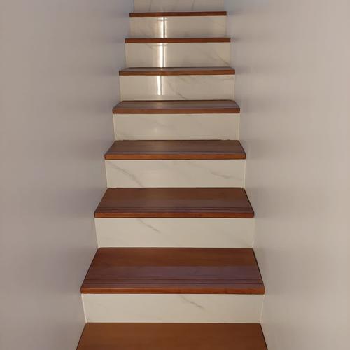 Jual papan tangga kayu jati/step tangga /handraling /bordes kayu /kayu ...