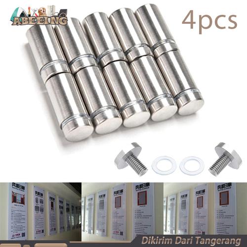 Jual 4pcs Baut Iklan Akrilik Baut Acrylic Baut Poster Dinding Reklame ...
