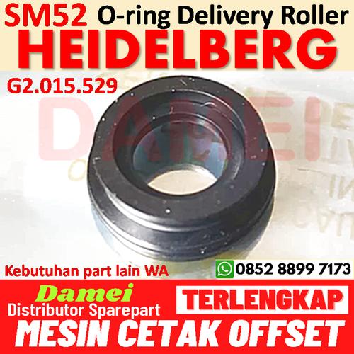 Jual Heidelberg SM52 O seal Delivery Roller SM 52 O-ring Roller G2.015.529 - Roller - Kota ...