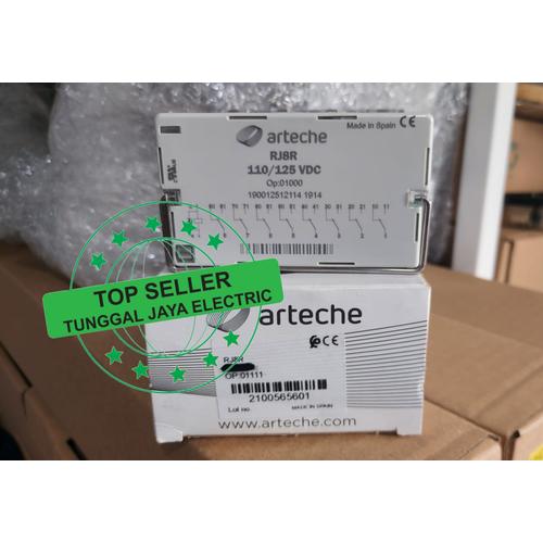 Jual ARTECHE RJ8R 110-125VDC 8CO INSTANTANEOUS AUXILIARY RELAY - Kota ...
