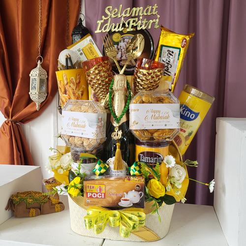 Jual Paket box hampers lebaran parcel idul fitri ramadhan kue kering ...