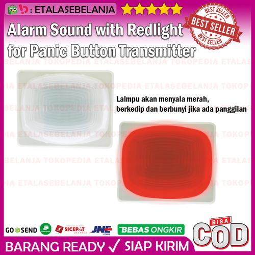 Jual Alarm sound with redlight for Panic Button Transmitter Y-SC and Y ...