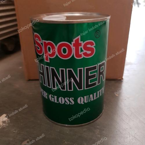 Jual Tiner pengencer cat Thinner 1L SPOTs hijau kaleng - Kota Tangerang ...