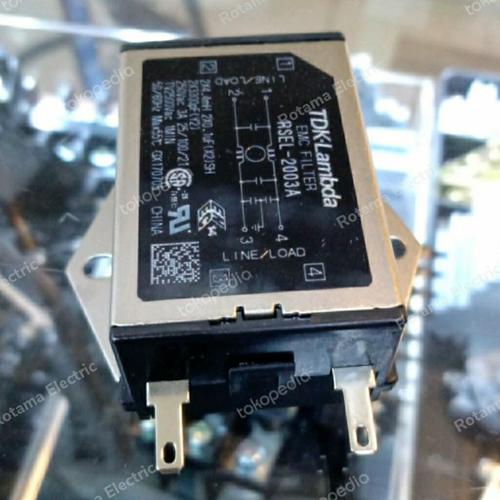 Jual TDK LAMBDA EMI FILTER 1PHASE 3A RSEL-2003A TDK LAMBDA NOISE FILTER ...