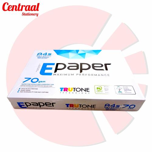 Jual Kertas HVS E Paper A4s 70 - Kab. Banyumas - Centraal Stationery ...