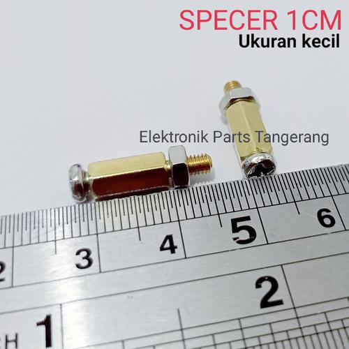 Jual BAUT SPECER PCB 1CM ( UKURAN KECIL ) SPACER PCB 1CM BAUT PCB 1CM ...