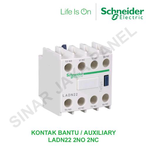 Jual KONTAK BANTU / AUXILIARY SCHNEIDER KONTAKTOR LADN22 ORIGINAL ...