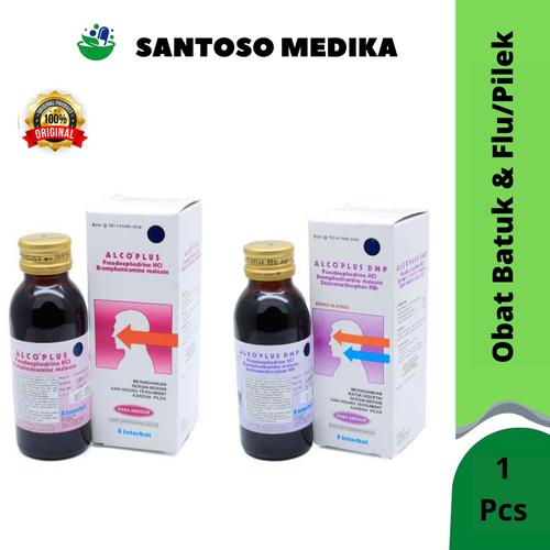 Jual ALCO PLUS SIRUP & DMP SIRUP 100ML - OBAT BATUK & PILEK/FLU - ALCO ...