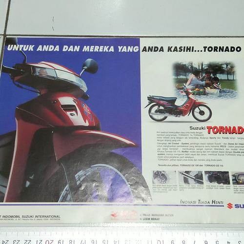 Jual Iklan motor jadul suzuki tornado gx tahun 90an dan jam tangan ...