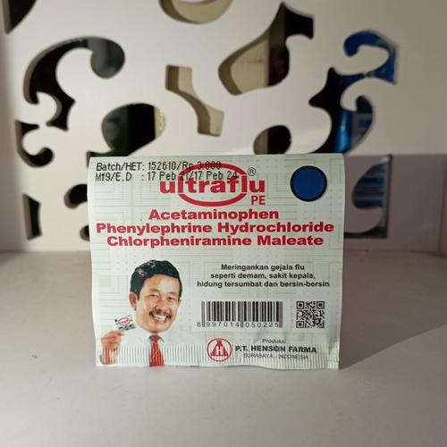 Jual ULTRAFLU PE 1 LEMBAR ISI 4 TABLET - Jakarta Selatan - SSMEDSHOP ...