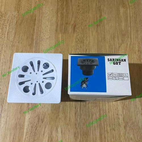 Jual Saringan got pvc tebal 4 inch GMP saringan got leher panjang PUTIH ...