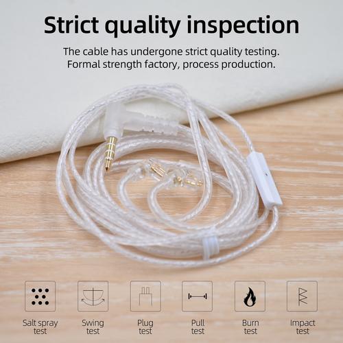 Jual Kabel KZ Upgrade Kabel Silver KZ Silver Cable KZ ZSN PRO X KZ EDX ...