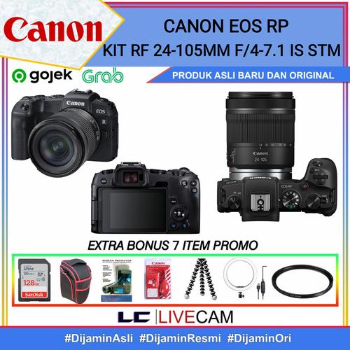 Promo CANON EOS RP KIT RF 24-105MM F/4-7.1 IS STM / KAMERA CANON EOS RP ...