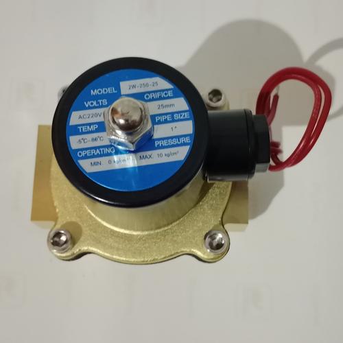 Jual SELENOID VALVE KUNINGAN 2 WAY 1 INCH NORMALLY CLOSE AC 220 / DC 24 - AC 220 - Jakarta Barat ...