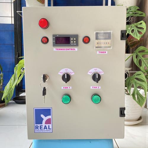 Jual Panel Blower Otomatis 2 Fan Listrik 1 Phase - Kab.Ciamis - REAL ...