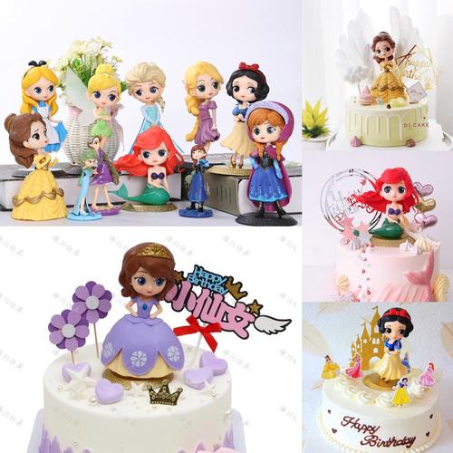 Promo TOPPER PRINCESS DISNEY ELSA/ANA/SHOPIA/ARIEL/AURORA/ALICE ...