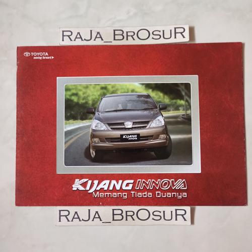 Jual Poster brosur katalog leaflet Toyota Kijang Innova 2006 - Kab ...